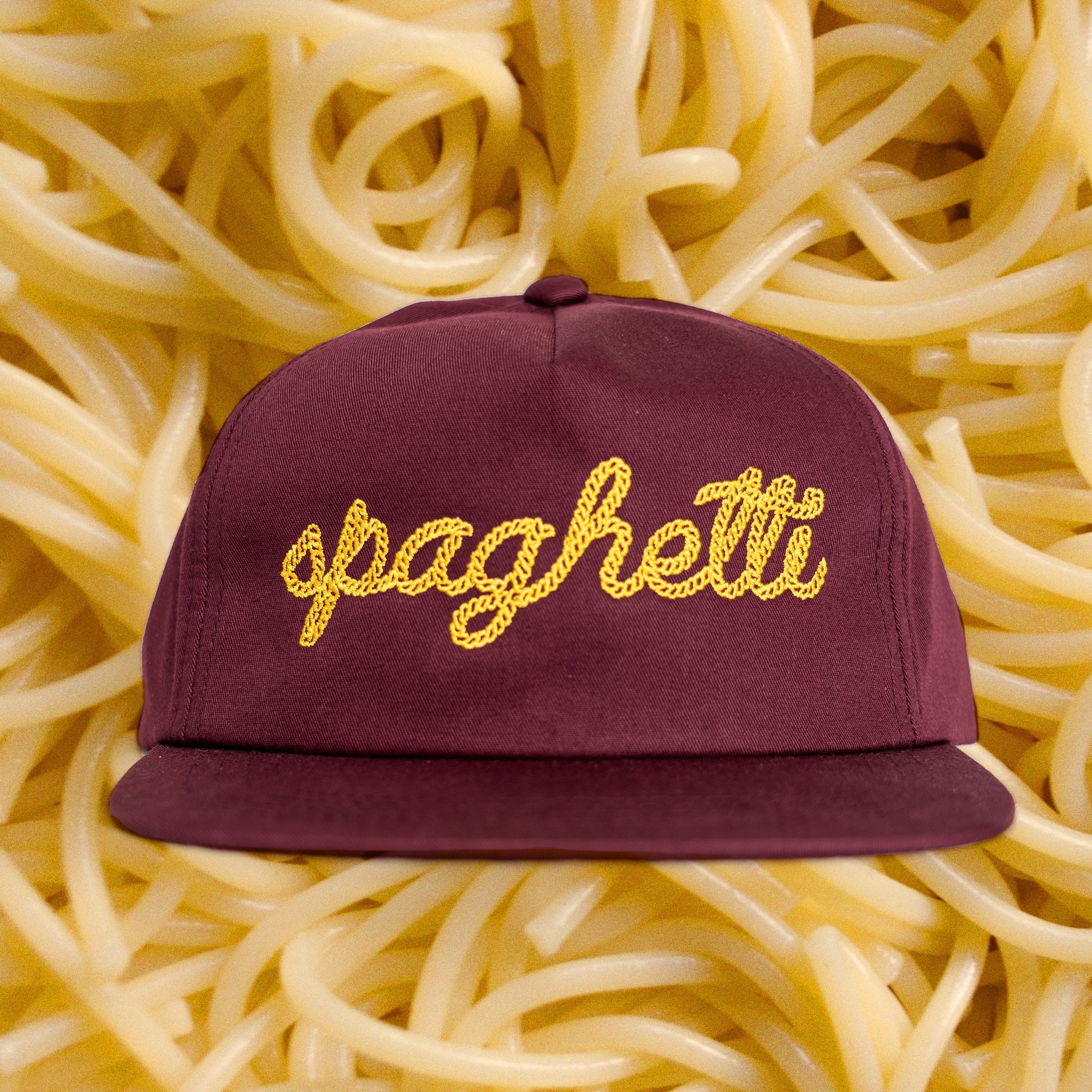 Spaghetti Snapback – Mister Parmesan